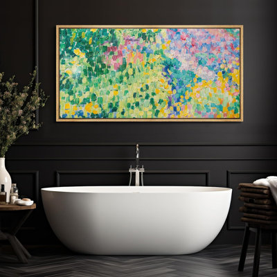 IDEA4WALL Abstract Botanical Vine Extra Large Pictures Framed Canvas Print Wall Art | Wayfair